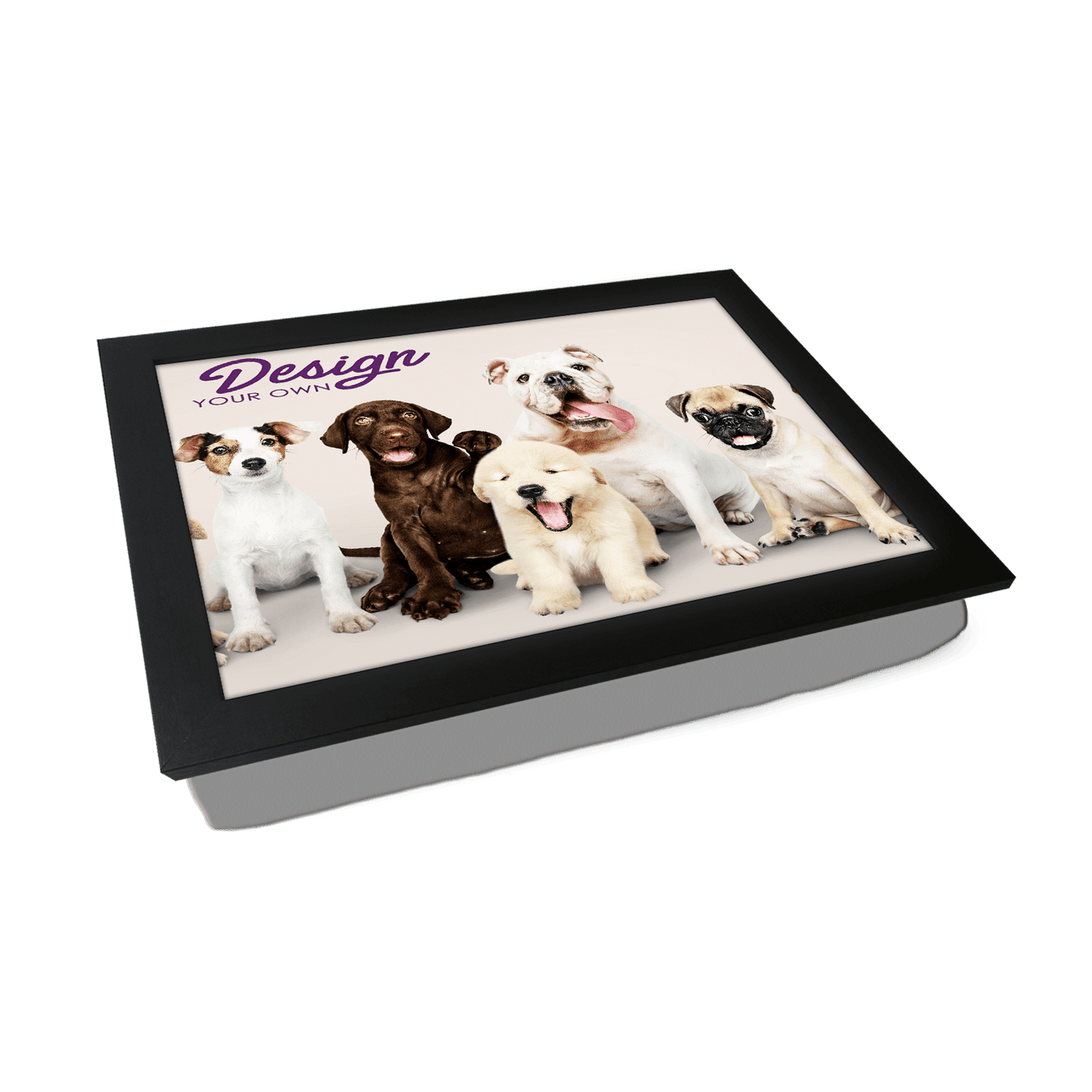 Personalised Lap Trays With Cushion & Gifts by Yoosh