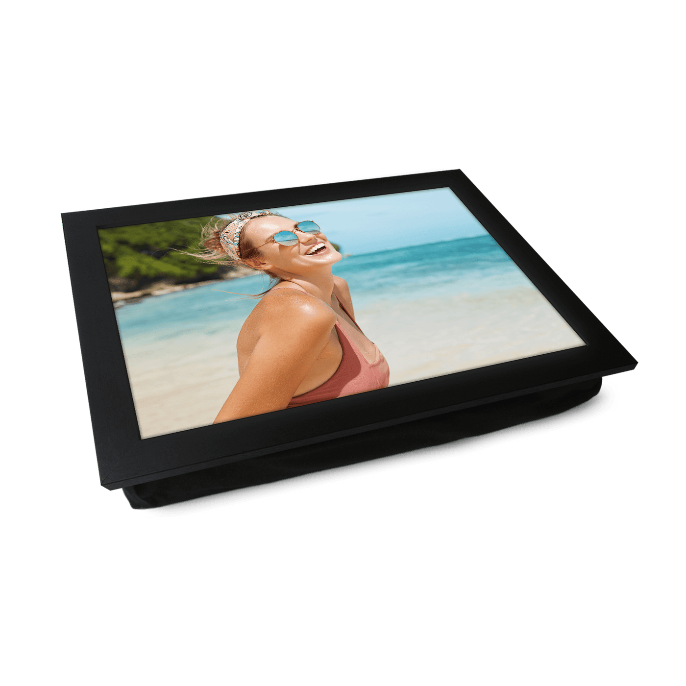 Personalised Lap Trays With Cushion & Gifts by Yoosh