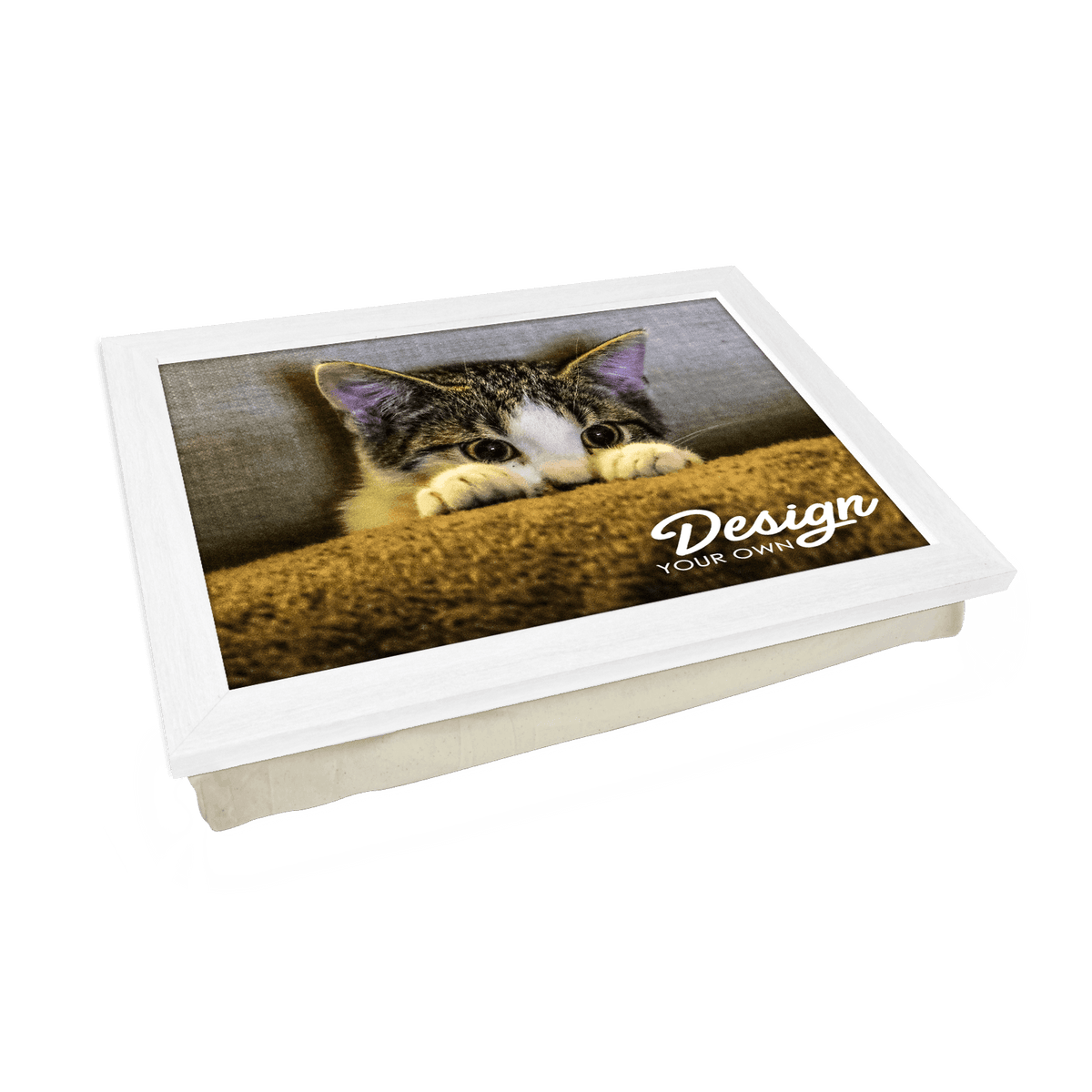 Personalised Lap Trays With Cushion & Gifts by Yoosh