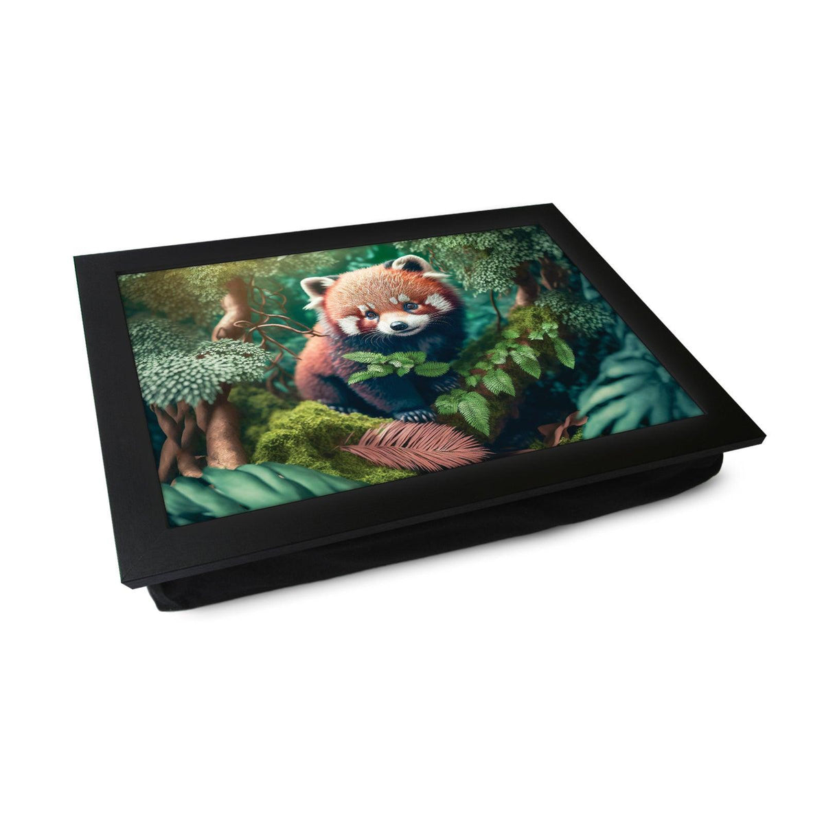 Red Panda Lap Tray: Whimsical Comfort with Playful Artistry – Yoosh